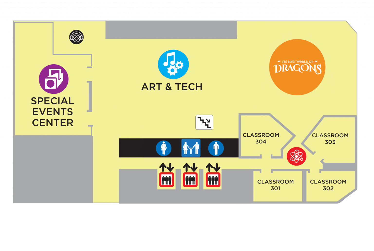 Facility Maps | Birmingham, AL | McWane Science Center